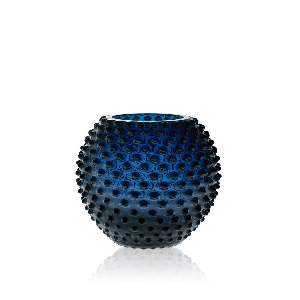 Royal Blue Hobnail Vase | KLIMCHI