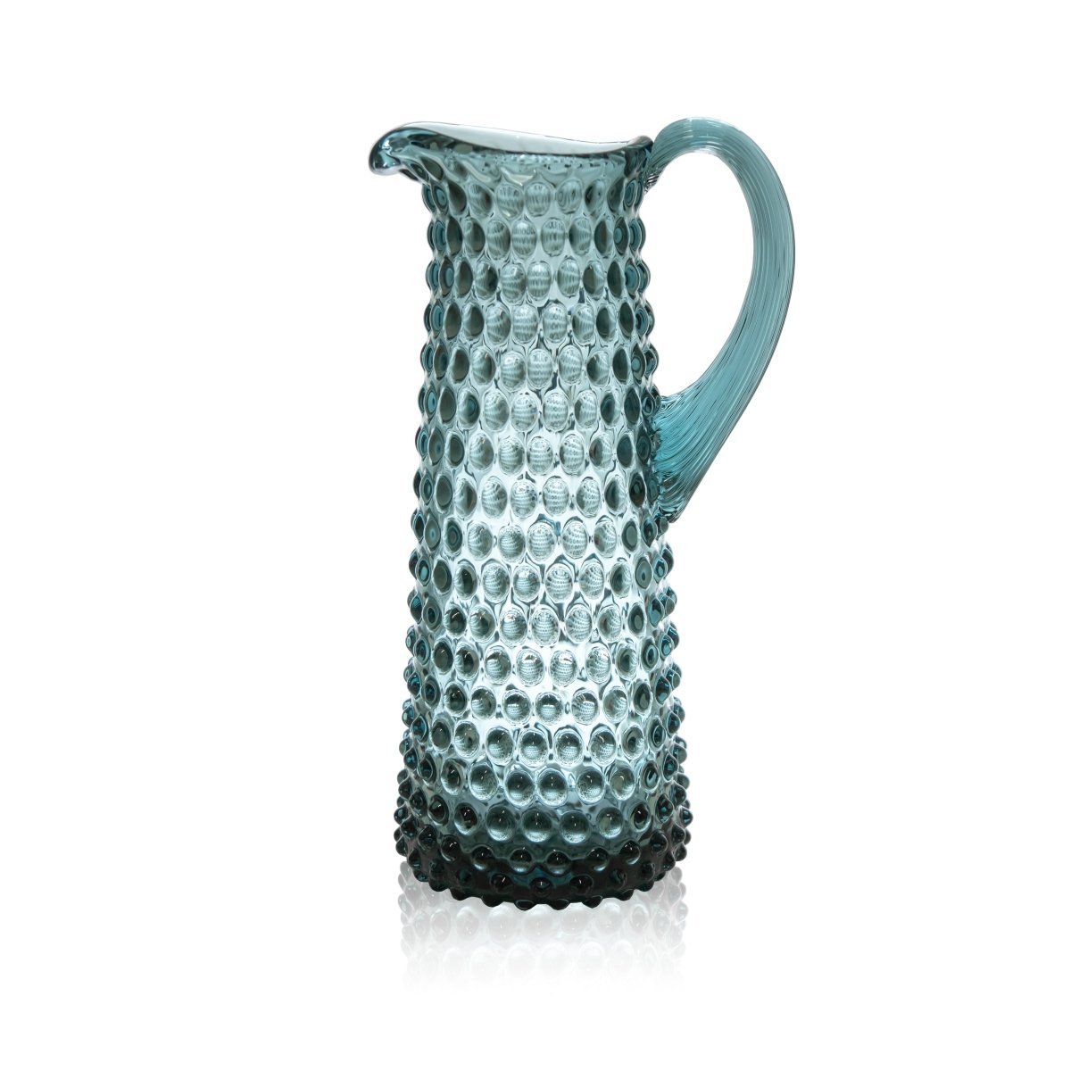 Misty Blue Hobnail Jug | KLIMCHI