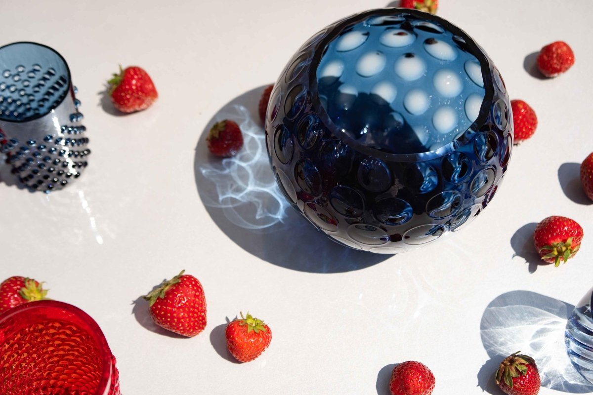 Royal Blue Kugel Vase | KLIMCHI