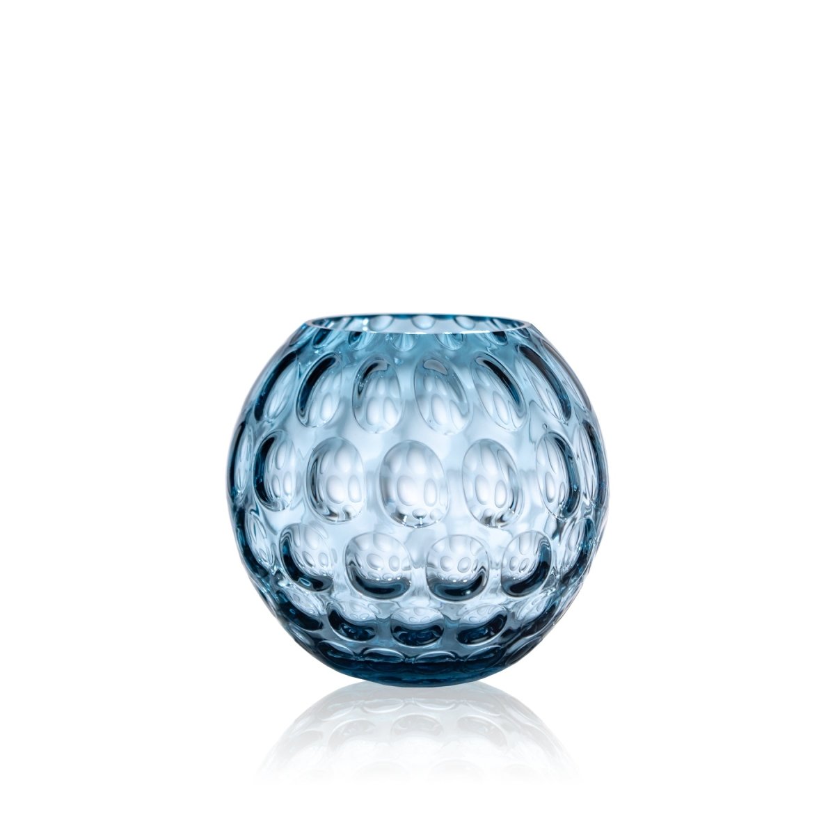 Underlay Blue Smoke Kugel Vase | KLIMCHI