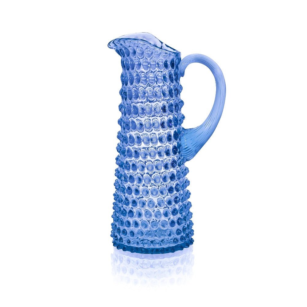 Light Blue Hobnail Jug | KLIMCHI