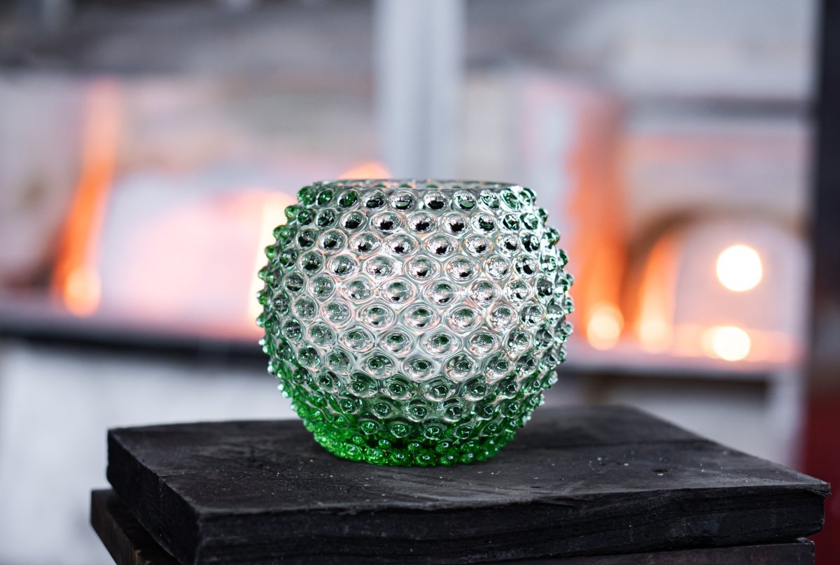 Light Green Hobnail Vase | KLIMCHI
