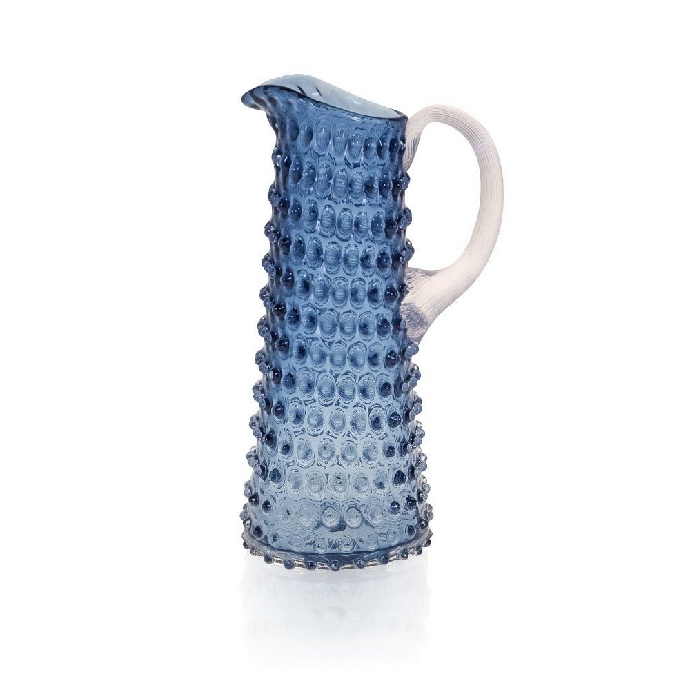 Underlay Blue Smoke Hobnail Jug | KLIMCHI