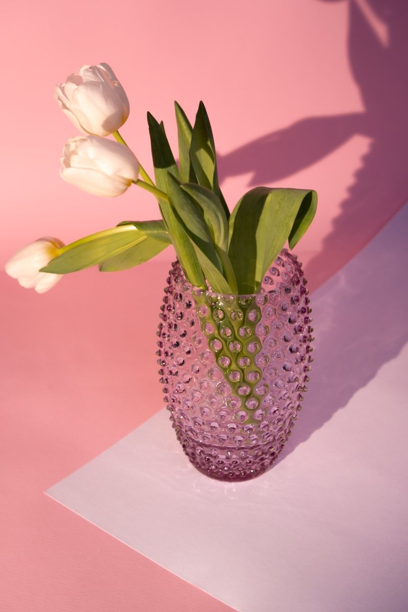 Lilac Egg Hobnail Vase | KLIMCHI